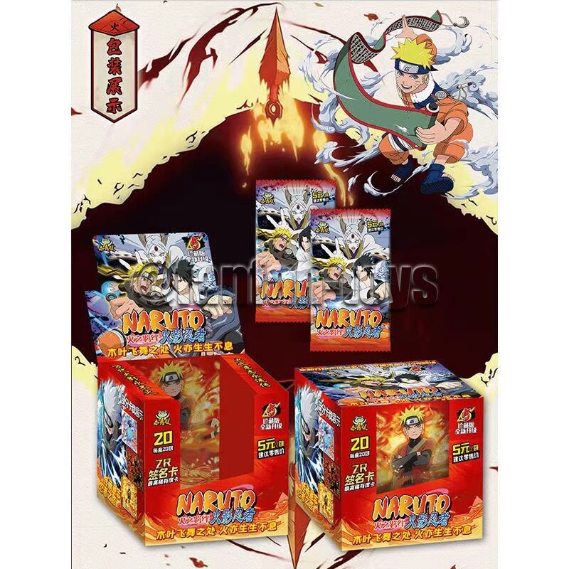 Naruto Shippūden Kakashi TCG SR Rare Collection Cartoon Cards - Crazy ...