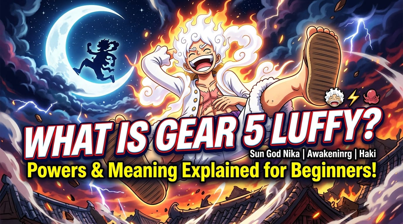 What is Gear 5 Luffy? Powers and Meaning Explained for Beginners ...